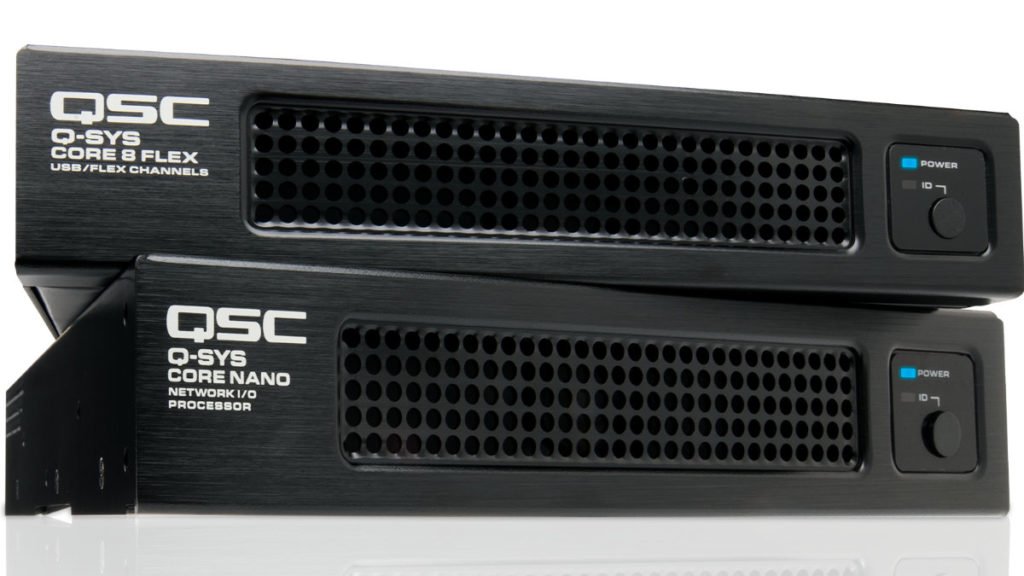 QSC präsentiert Q-SYS Core 8 Flex und Q-SYS Core Nano - EventElevator