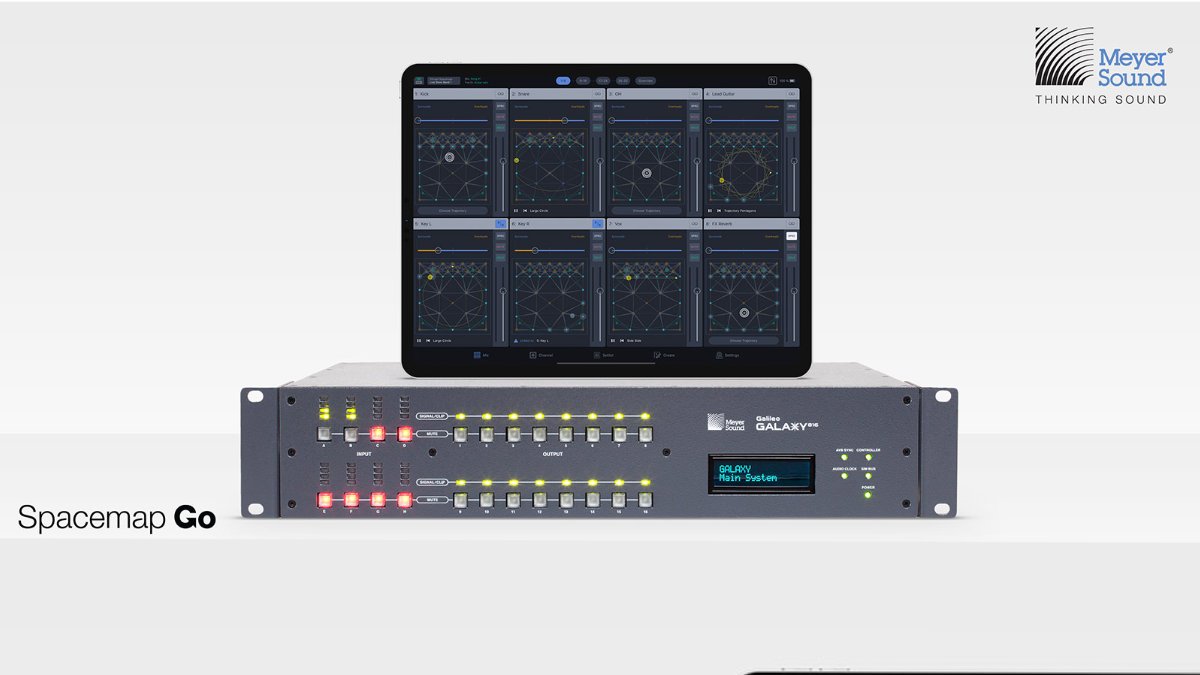 Spacemap Go von Meyer Sound steht zum Download bereit - EventElevator