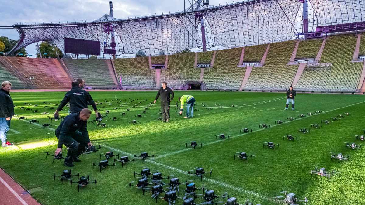 AO Drones und Jerry Appelt inszenieren Drohnen-Lichtshow in München ...