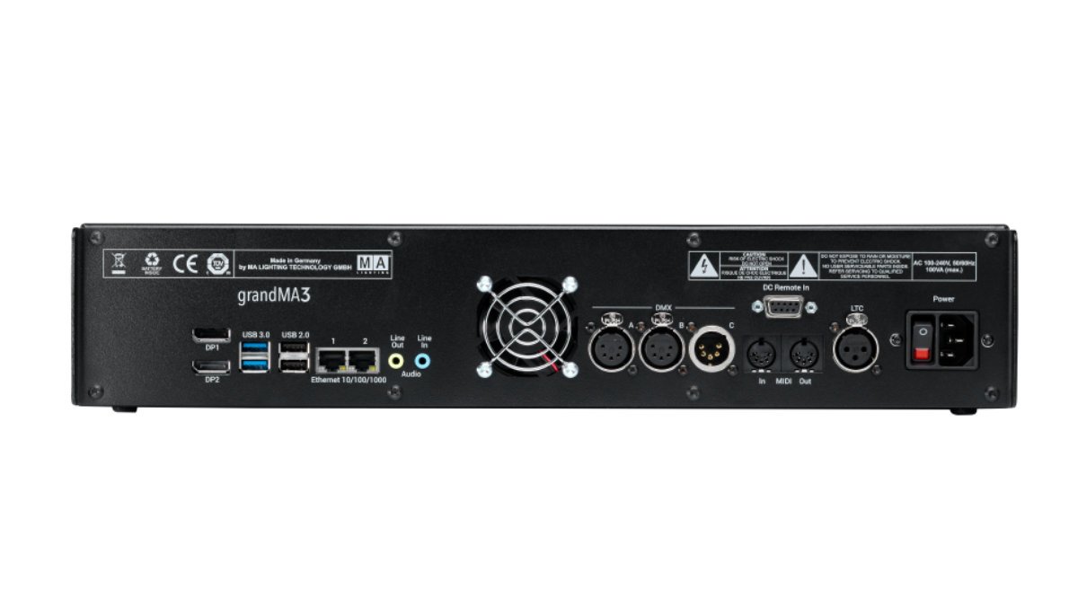 MA Lighting stellt grandMA3 onPC rack-unit vor - EventElevator