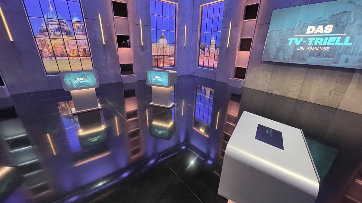 Jerry Appelt beleuchtet das Kanzlertriell mit GLP - EventElevator